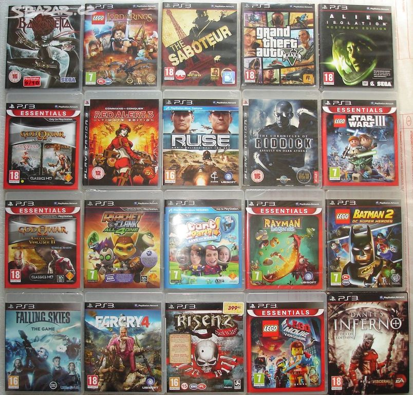 Coop PS3 hry Playstation 3 hry pro více hráčů - Brno - Sbazar.cz