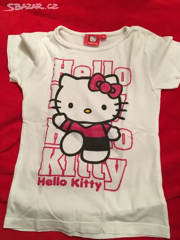 Prodám dětské tričko krátký rukáv Hello Kitty - Střížovice - Bazar - Sbazar.cz