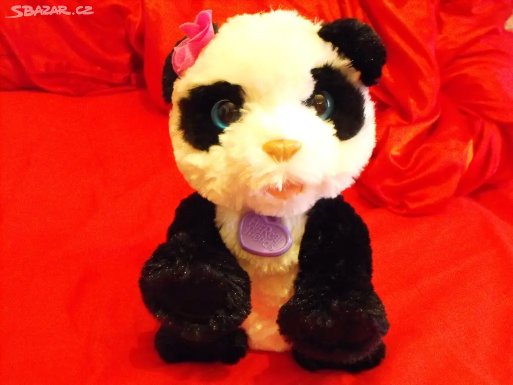 Furreal,panda,plyšová interaktivní hračka,medvídek - Třebíč - Bazar ...