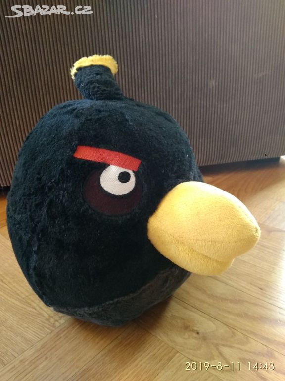 Plyšák Angry Birds Bomba 30cm Trutnov Sbazarcz