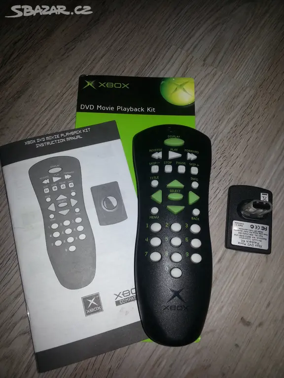 Original Microsoft Xbox DVD Remote Control - Orlová - Bazar - Sbazar.cz