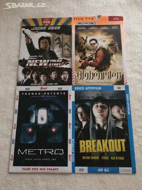 Nabízím DVD filmy. - Praha - Bazar - Sbazar.cz