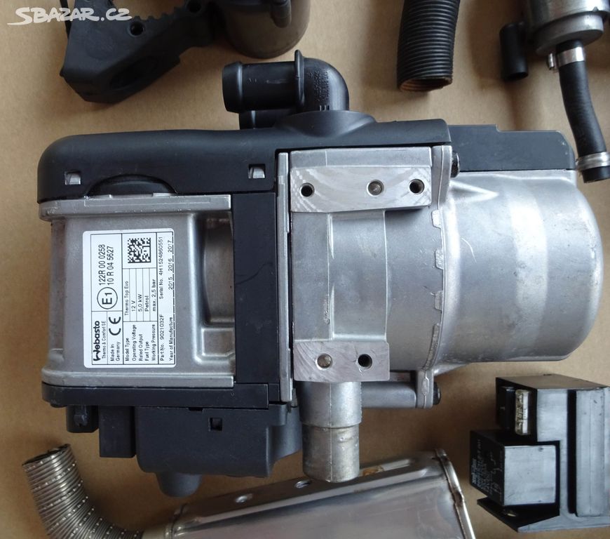 Nez topení Webasto Thermo Top Evo 5+Telestart - Trutnov - Sbazar.cz
