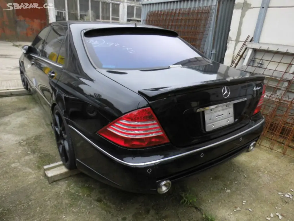 spoiler tuning kridlo Mercedes s w220 amg - Beroun - Bazar - Sbazar.cz