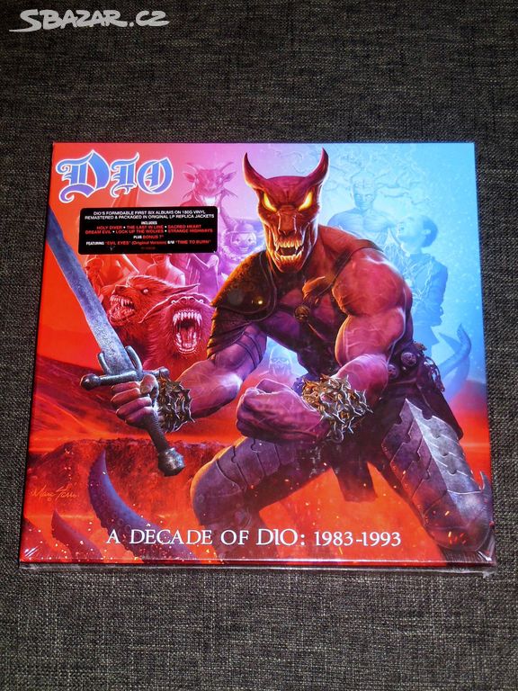 LP box set Dio - A Decade Of Dio: 1983-1993 (2016) - Most - Sbazar.cz