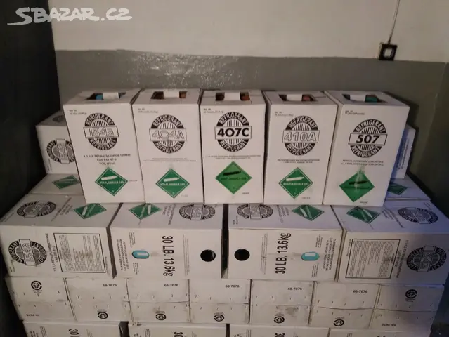 Chladivo R410a R507 R404a r32 r134a R407c - Petrovice u Karviné - Bazar - Sbazar.cz