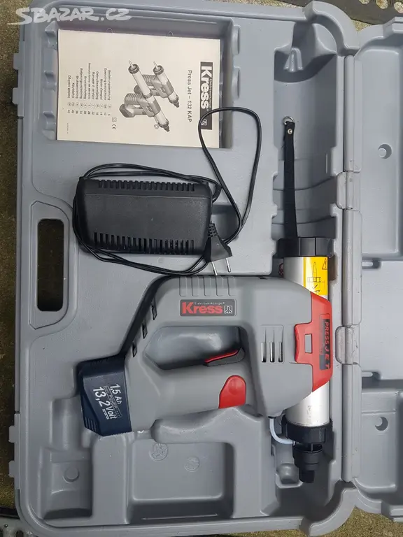Aku pistol na tmely KRESS jet press - Praha - Bazar - Sbazar.cz