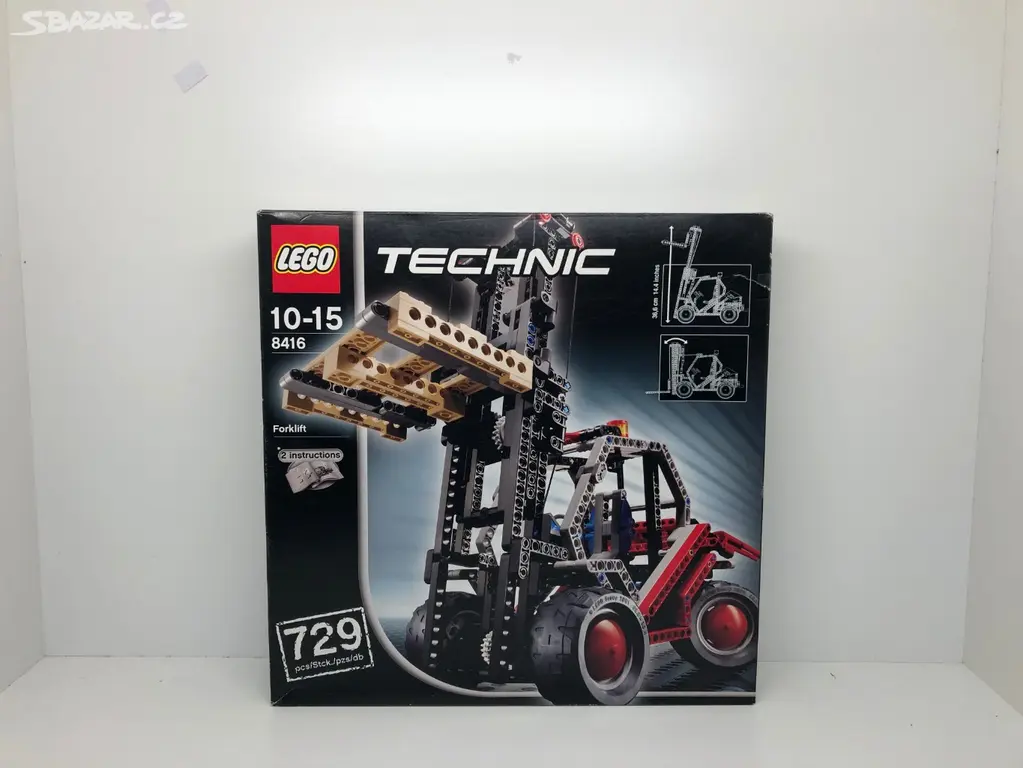 Lego Technic 8416 Vysokozdvižný vozík - Kraslice - Bazar - Sbazar.cz