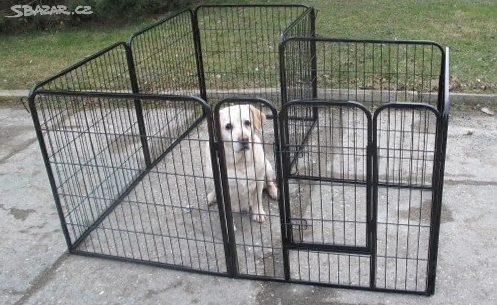 Kovová ohrádka,klec,plot,pro psy,králíky atd,100cm - Kladno - Bazar - Sbazar.cz