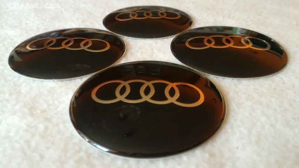 Vypouklé 3D znaky loga poklicovky Audi 65mm - Traplice - Bazar - Sbazar.cz