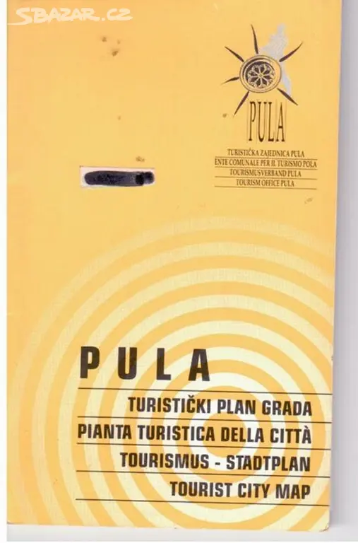 Mapa Pula / Chorvatsko - Plzeň - Bazar - Sbazar.cz