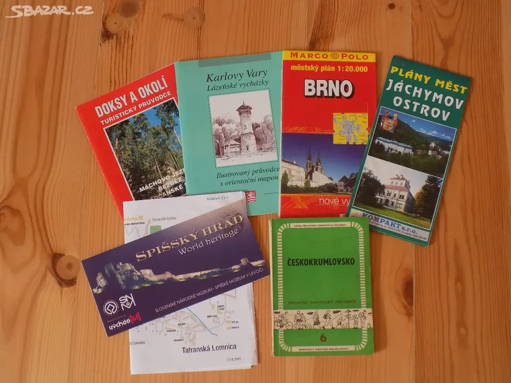 Staré turistické mapy - Horažďovice - Bazar - Sbazar.cz