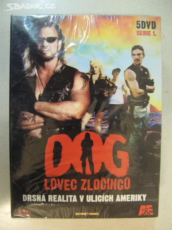 Nový origo box pěti DVD seriálu Dog lovec zločinců - Praha 4 - Bazar ...