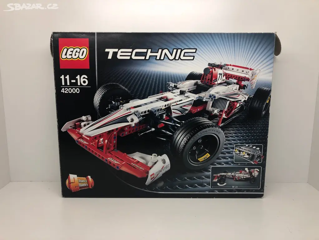 LEGO 42000 Technic Závoďák Grand Prix - Kraslice - Bazar - Sbazar.cz