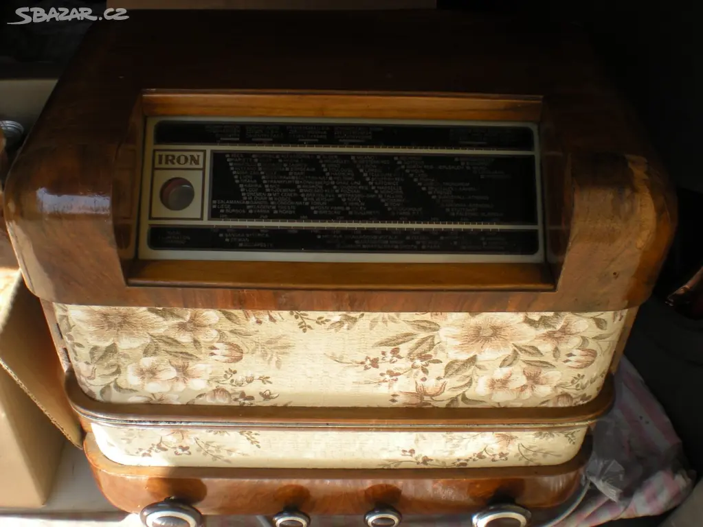 starozitne radio IRON - Slaný - Bazar - Sbazar.cz