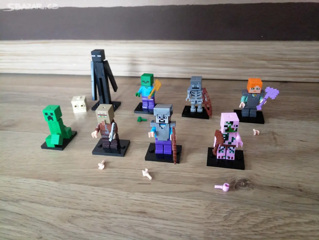 FIGURKY MINECRAFT K LEGO 8 KS - Hradec Králové - Bazar - Sbazar.cz