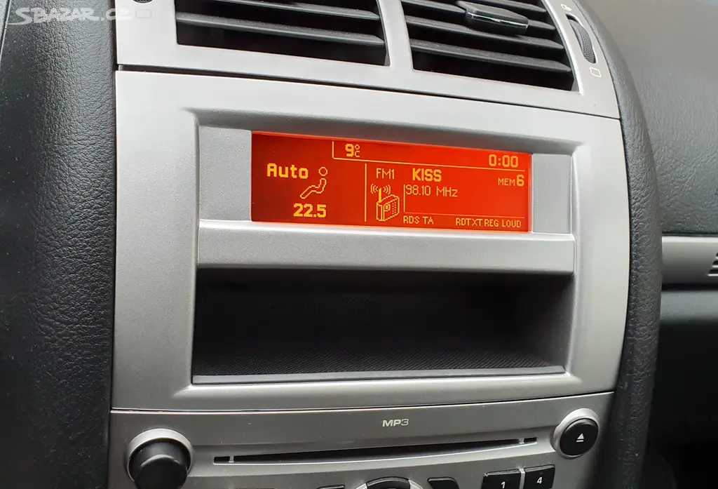 LCD displej Peugeot 407 - 1 zonova klima - oprava - Mělník - Bazar ...