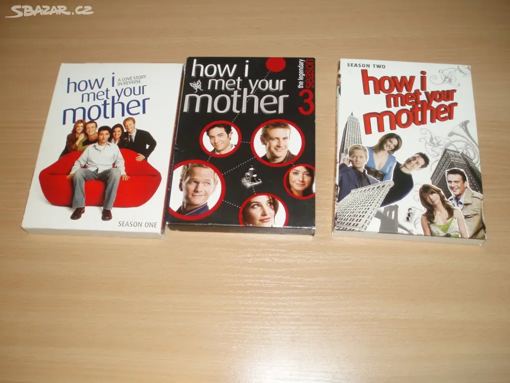 3x sada DVD how i met your mother- anglicky - Klatovy - Bazar - Sbazar.cz