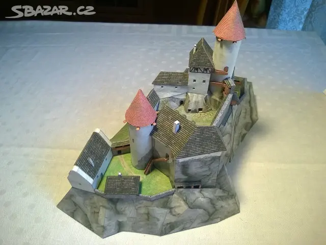 Nový nesestavený papírový model Hrad Frýdštejn. - Frýdek-Místek - Bazar ...