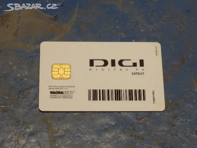 DIGI TV karta NagraVision. - Prostějov - Bazar - Sbazar.cz