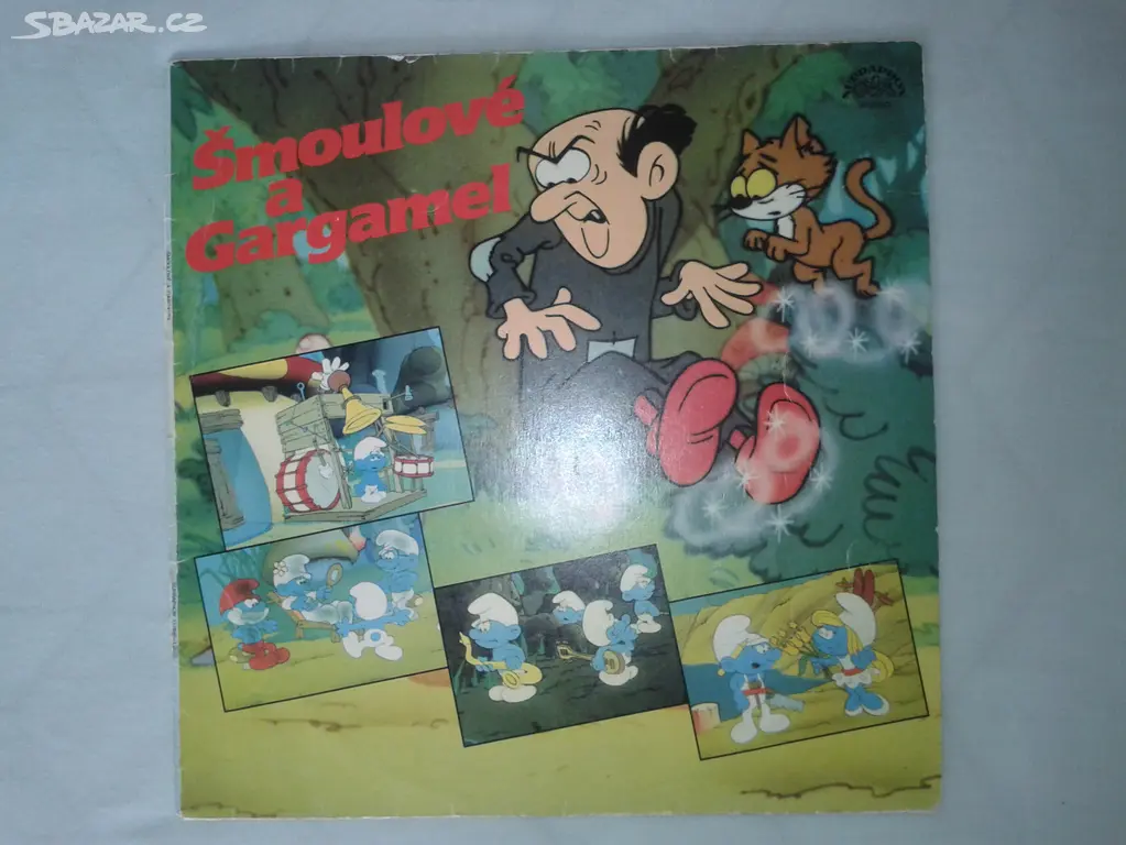 LP Šmoulové - Šmoulové a Gargamel - Plzeň - Bazar - Sbazar.cz
