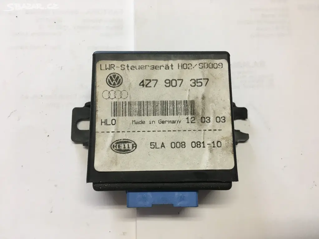 Řídící jednotka xenonu 4Z7907357 Škoda SUPERB 3U4 - Slaný, Lotouš ...