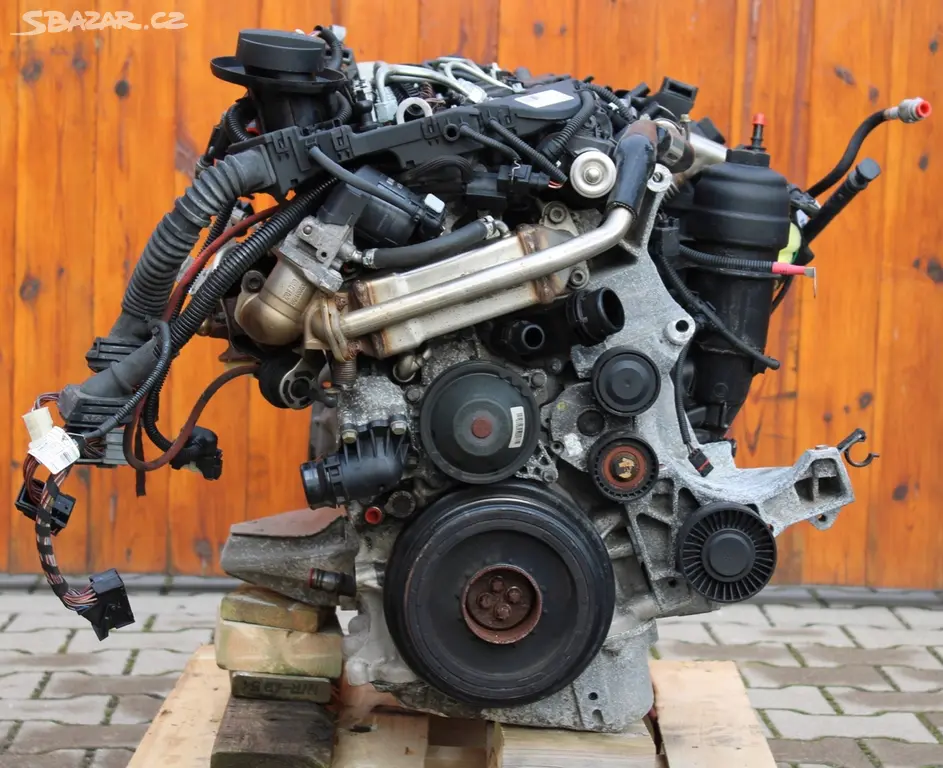 Motor BMW E90 F10 F01 X5 3.0D N57D30A - Olomouc - Bazar - Sbazar.cz