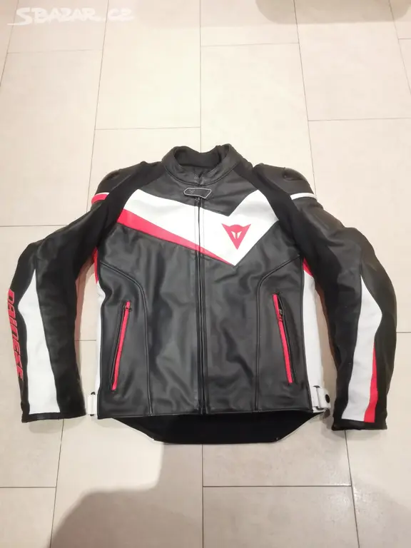 Dainese Veloster-Pánská kožená moto bunda,zánovní - Kladno - Bazar ...