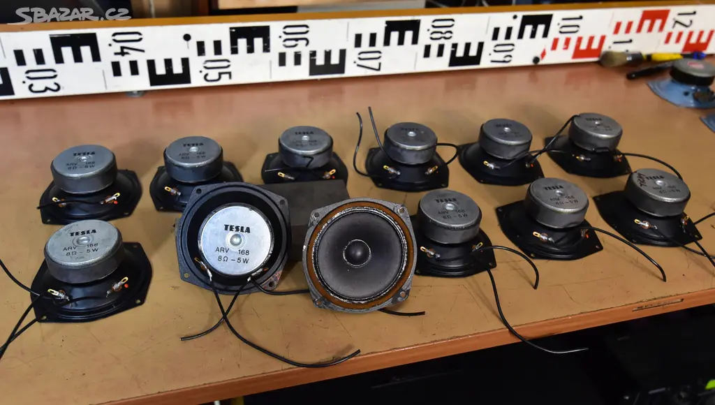 Tesla ARV 168, ARV 161 - výškový reproduktor - Praha - Bazar - Sbazar.cz