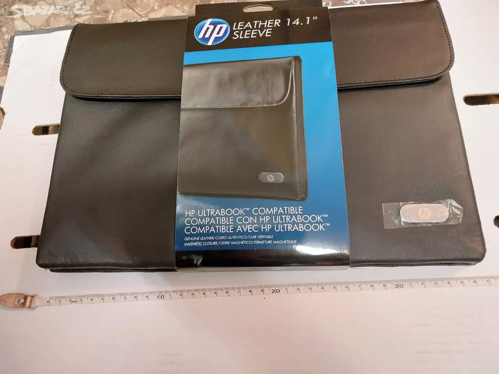 HP kožený obal na notebook. - Chrudim - Bazar - Sbazar.cz
