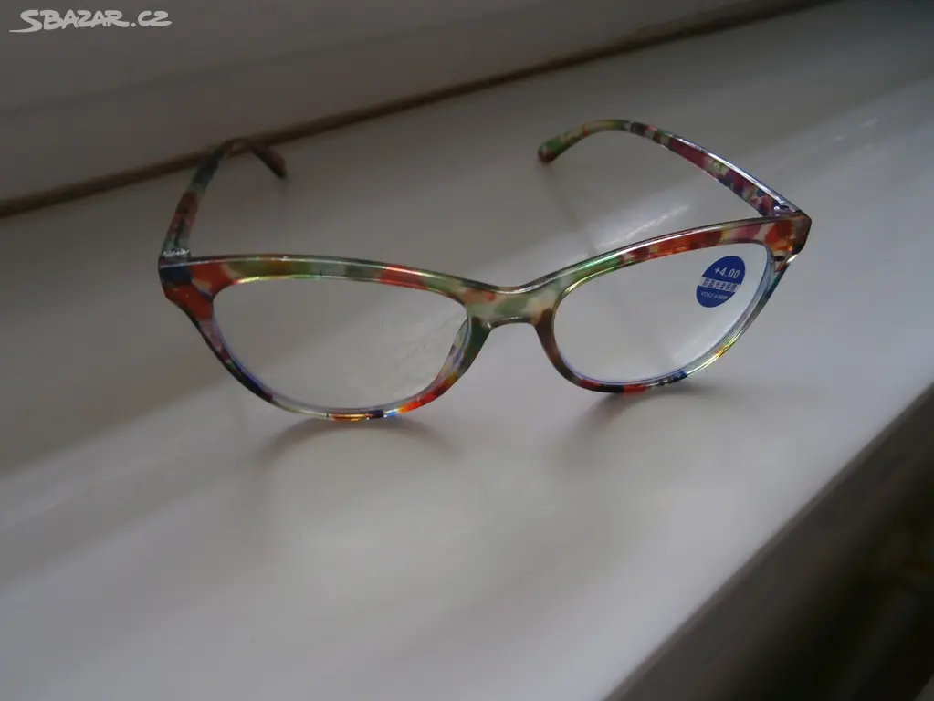BRÝLE NA ČTENÍ + 4 dioptrie . - Chomutov - Bazar - Sbazar.cz