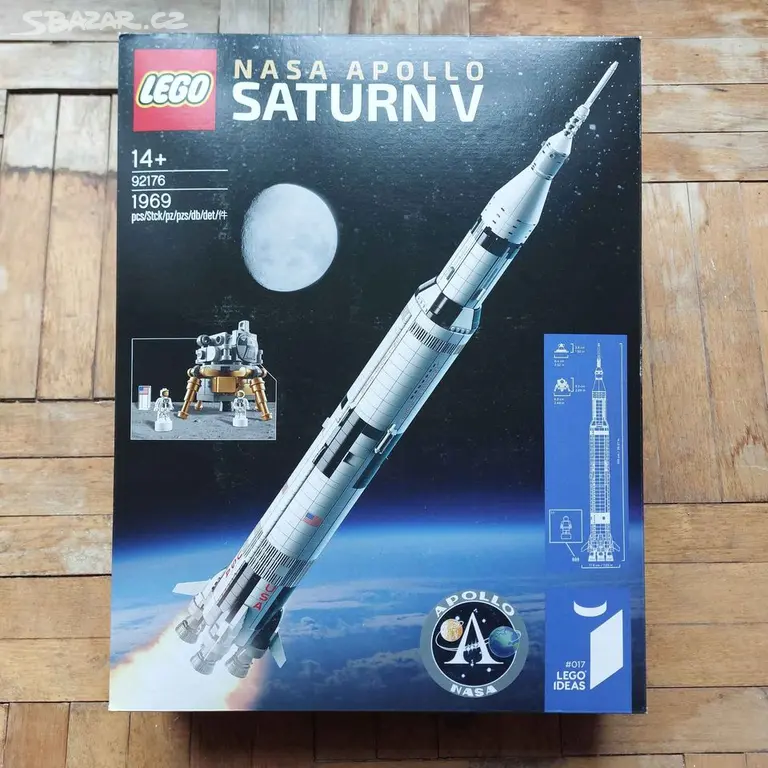 LEGO Ideas 92176 NASA Apollo Saturn V - Praha - Bazar - Sbazar.cz