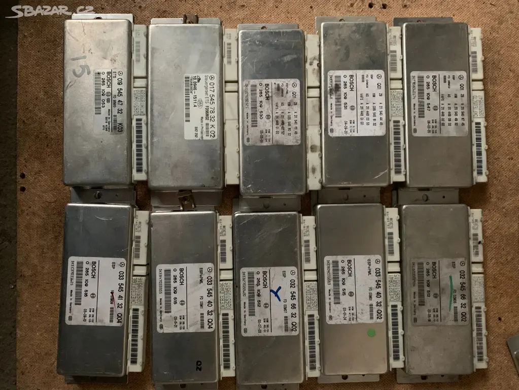 MERCEDES ŘÍDÍCÍ JEDNOTKY ESP - Praha - Bazar - Sbazar.cz