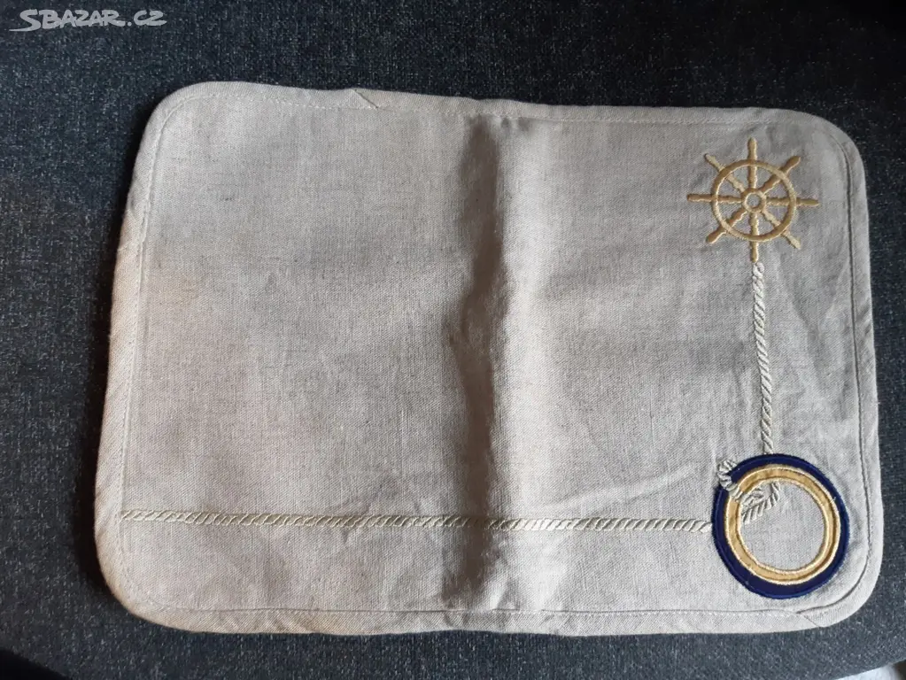 Textilní obal na sešit A5, námořní motiv - Praha, Košíře - Bazar ...