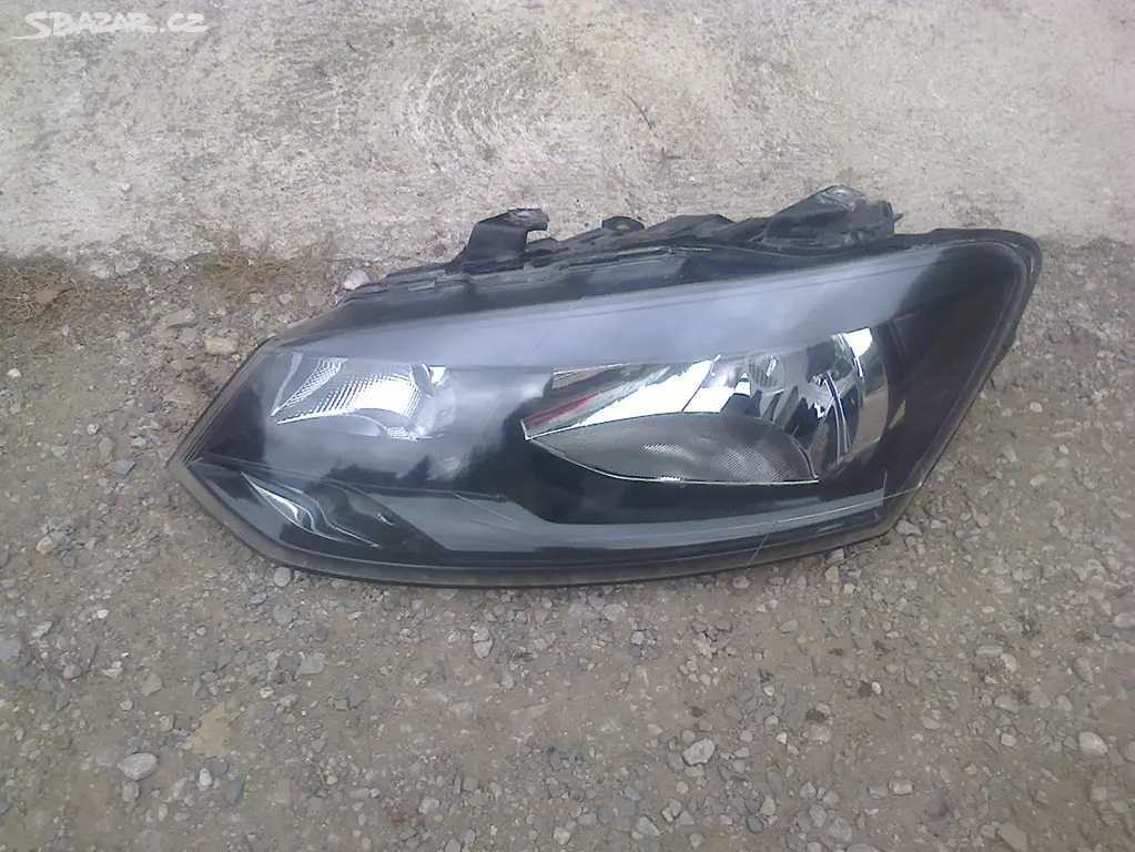 vw polo V-5, levé přední světlo, 6R1941015E, - Beroun - Bazar - Sbazar.cz