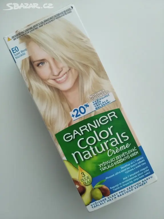 Garnier Color Naturals Créme EO Super Blond + 20 % - Slavičín - Bazar ...