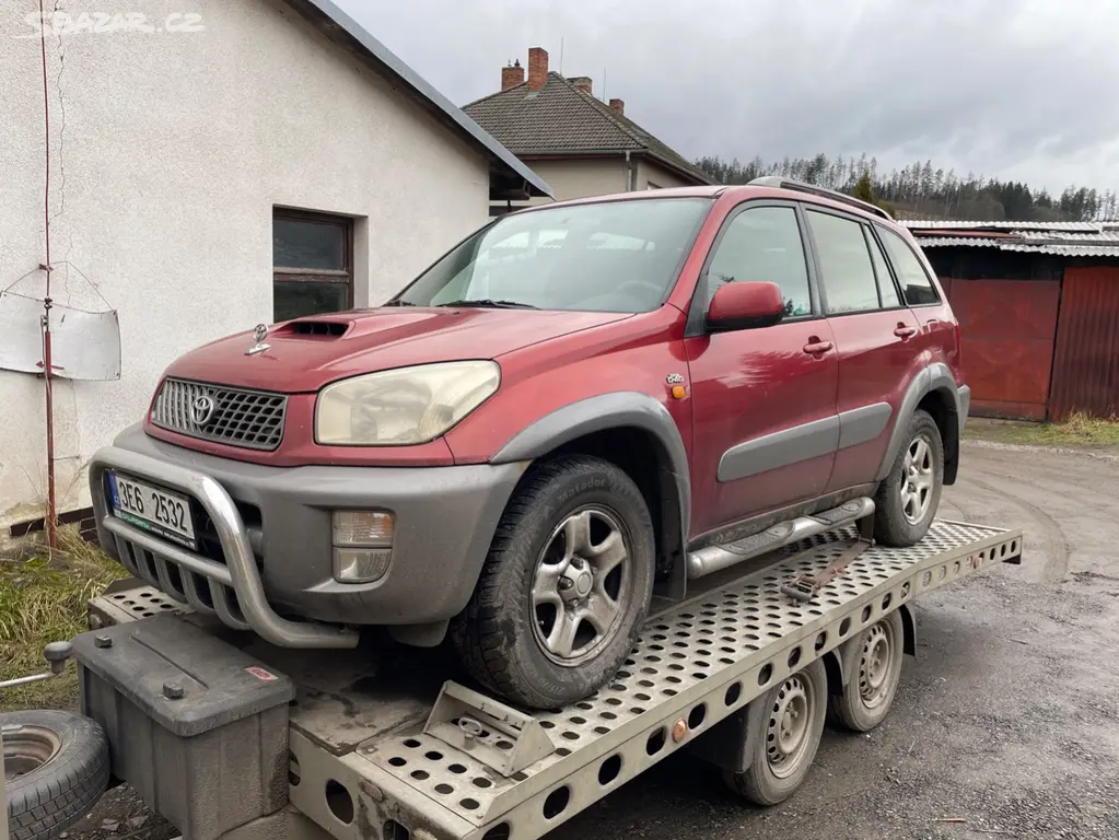 toyota rav 2.0--85 kw--2002-náhradní díly - Polička - Bazar - Sbazar.cz