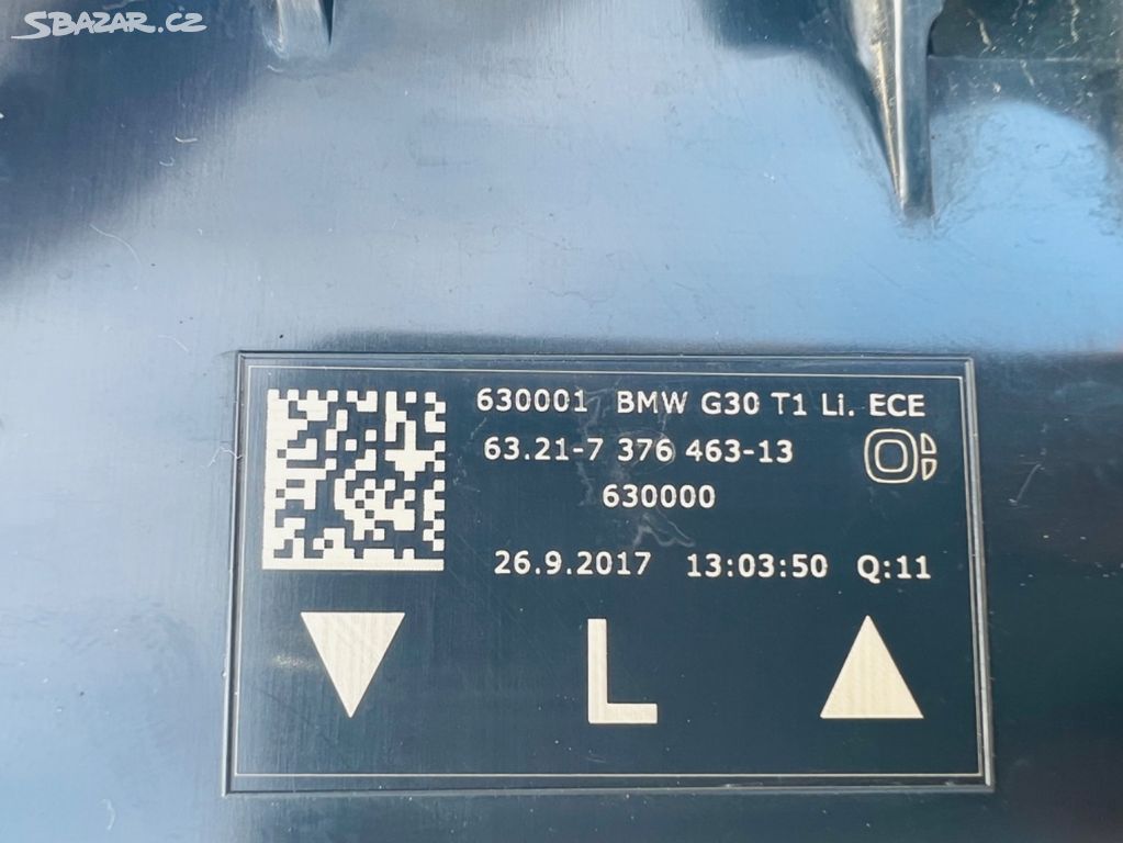 BMW G30 zadní světlo - Prachatice - Sbazar.cz