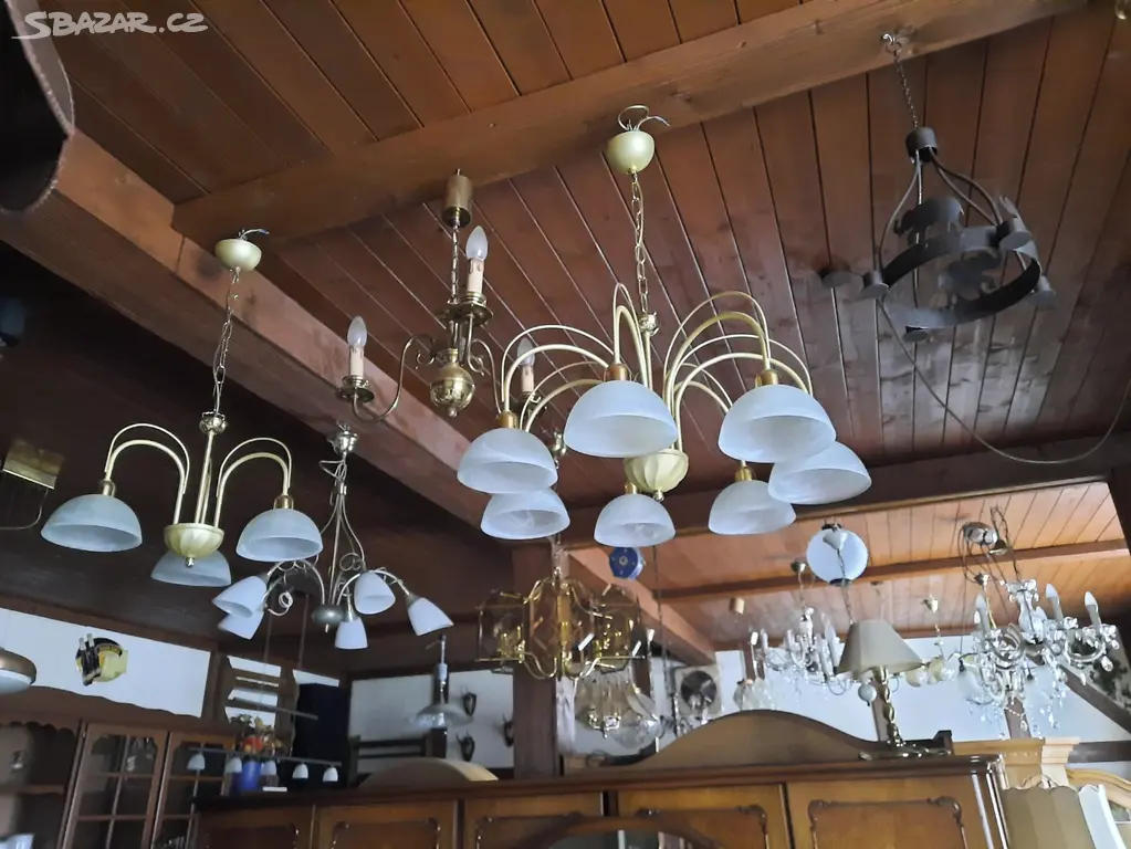 Moderní lustry - Nový Rychnov - Bazar - Sbazar.cz