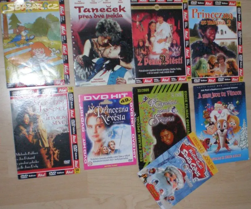 DVD pohádky - Praha 9 - Bazar - Sbazar.cz