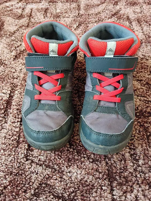 Kotníkové botasky Decathlon - Vřesina - Bazar - Sbazar.cz