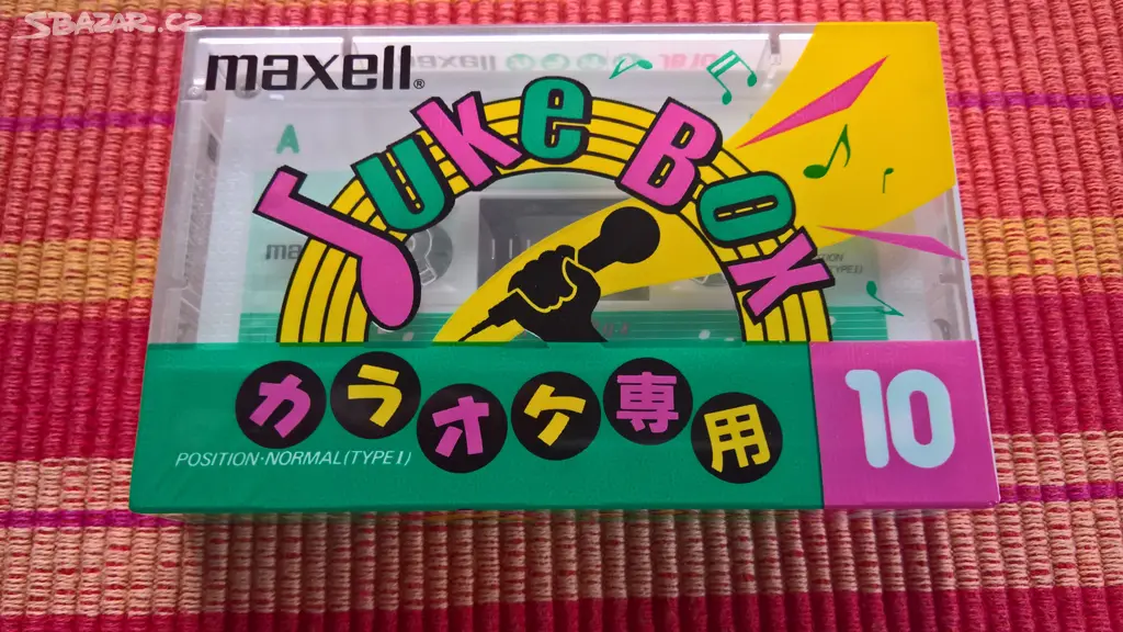 kazeta Maxell JukeBox 10 audiokazety - Jemnice - Bazar - Sbazar.cz