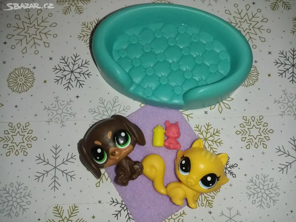 LPS - Littlest Pet Shop - set figurky s pelíškem - Kamenický Šenov ...