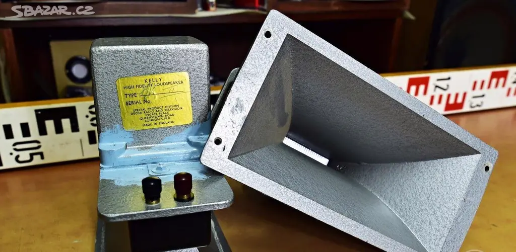 4ks Decca London Ribbon Kelly Mk II - reproduktory - Praha - Bazar ...
