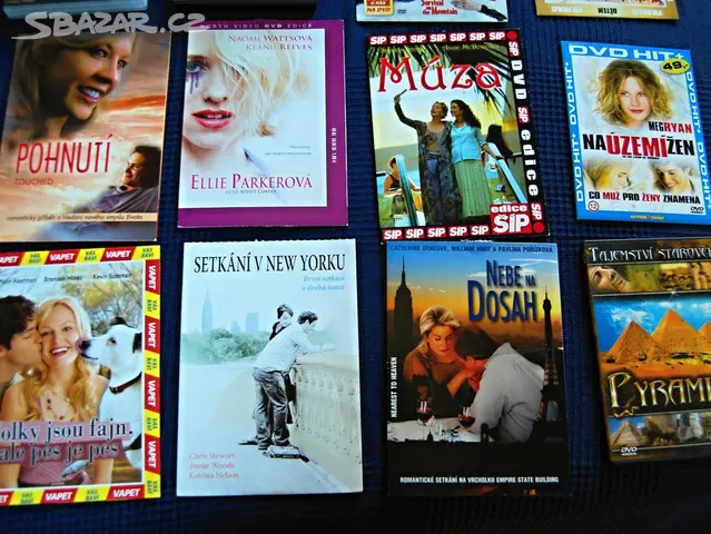 sada originálních DVD ( filmy ) č.1 - Šestajovice - Bazar - Sbazar.cz