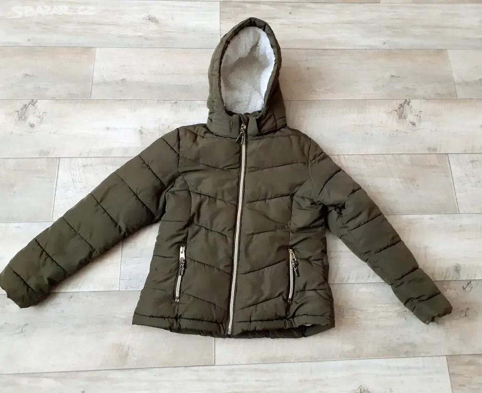 Dívčí zimní bunda 146 H&M - Pardubice - Bazar - Sbazar.cz