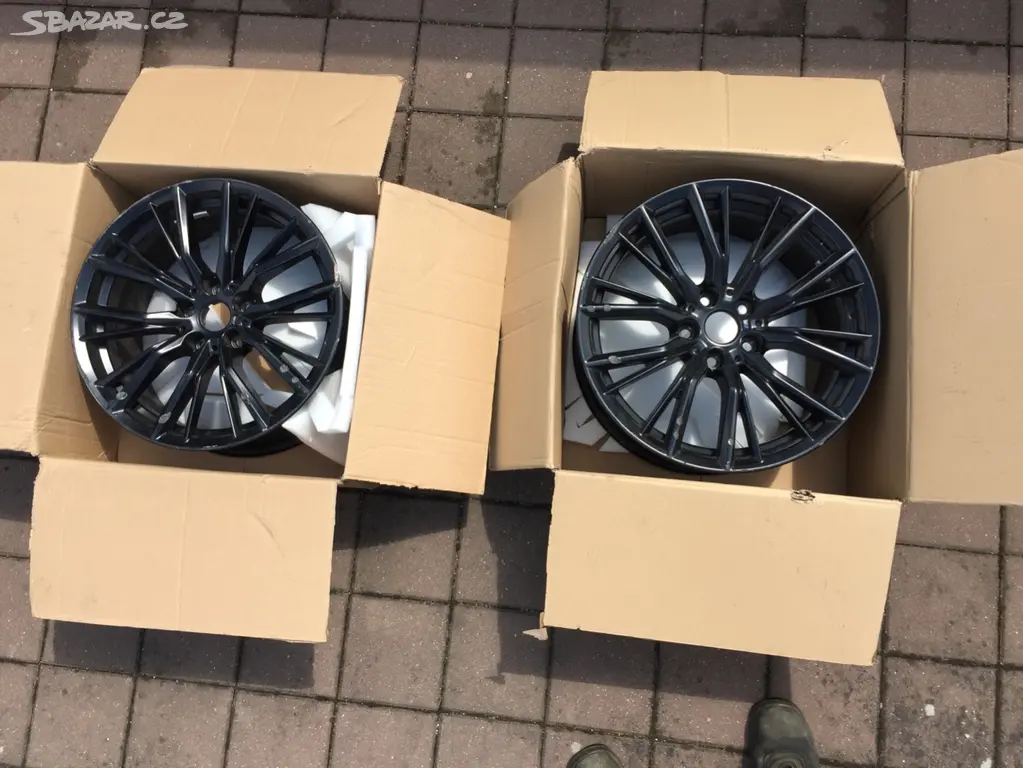 Alu BMW 796M Double Spoke 18'' originál. 2 ks. - Staňkov - Bazar ...