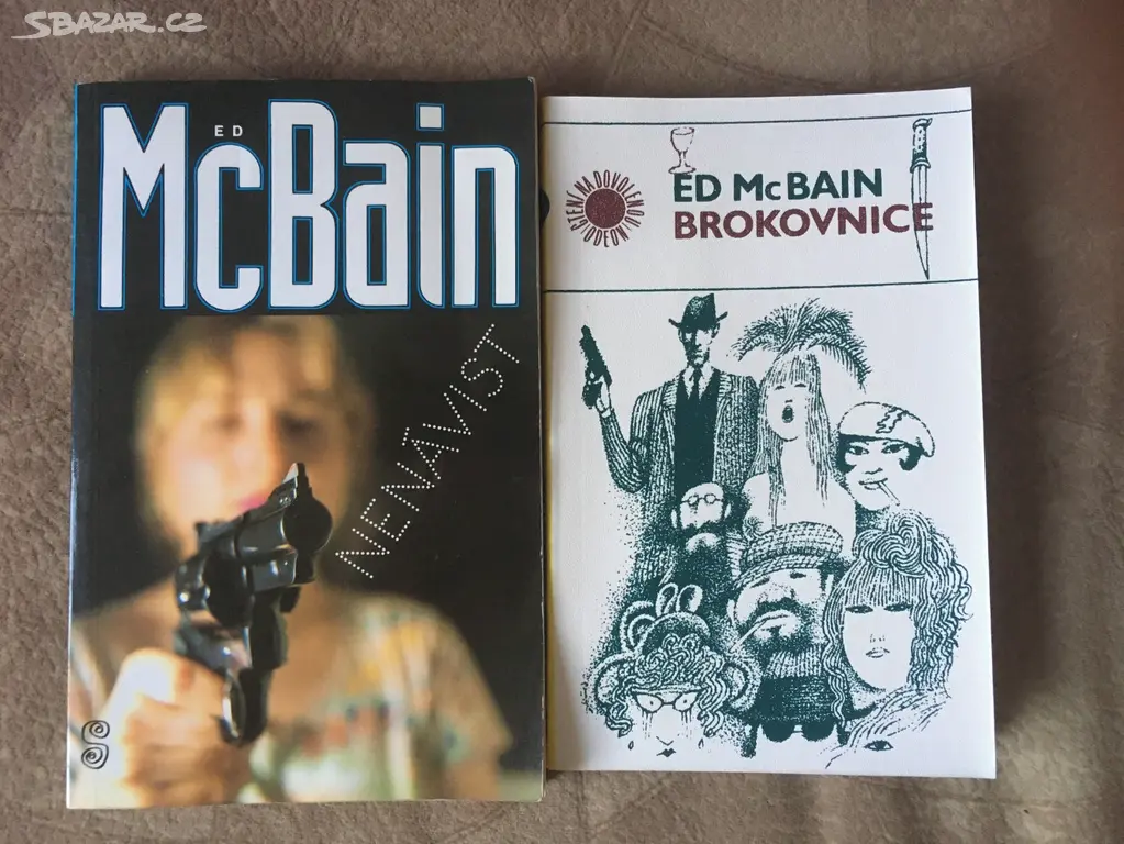 Ed McBain 2x - Brno-město - Bazar - Sbazar.cz