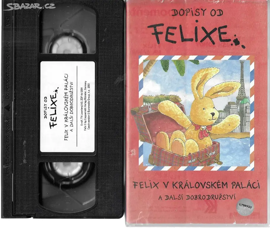 dopisy od felixe jako celek vhs - Praha - Bazar - Sbazar.cz