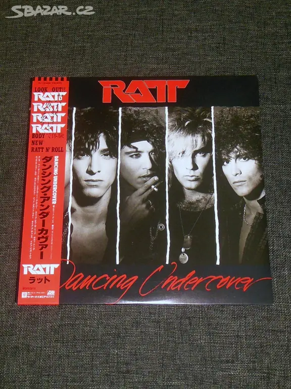LP Ratt - Dancing Undercover (1986) 1. JAPAN PRESS - Most - Bazar ...